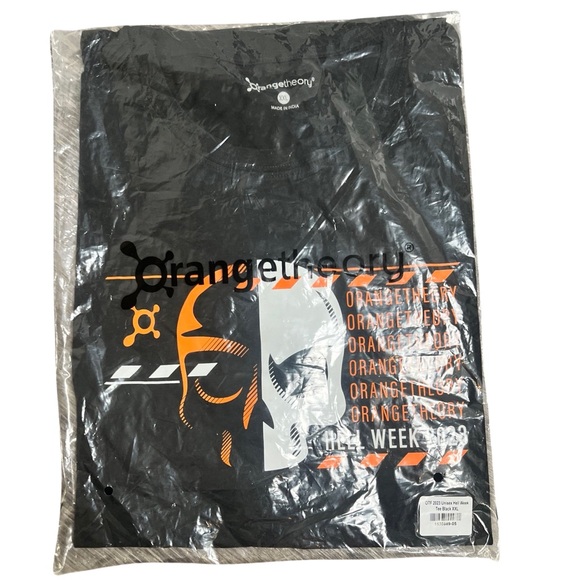 Orangetheory | Shirts | Orangetheory Otf 223 Hell Week Unisex Black Tee ...